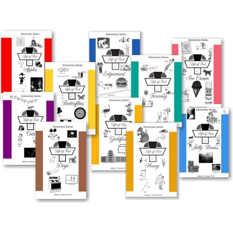 Elementary (1st to 4th Grade) | Life of Fred Math | Mathematics | Life ...